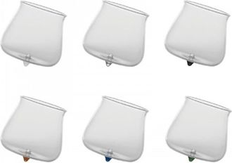 Zafferano Pirolo Set 6 gemischte Gl&auml;ser