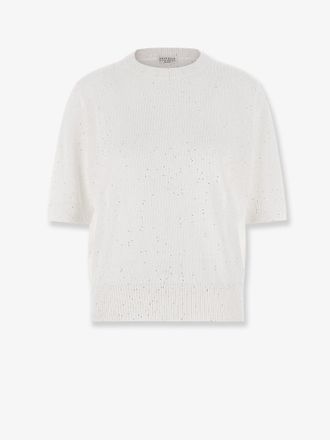 Brunello Cucinelli Linen and cotton sweater - BRUNELLO CUCINELLI - gender_Woman