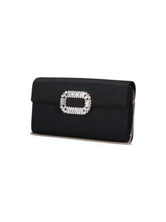 Roger Vivier Womens Bags Black Viscose
