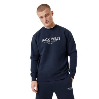 Jack Wills Belvue Sweatshirt f&uuml;r Herren (Marine)