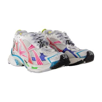 Balenciaga Womens Runner Sneaker Multicolor Synthetic