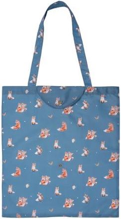 Wrendale Designs Sac de courses pliable &laquo; Born to be Wild &raquo; en forme de renard, Born to Be Wild, 160mm x 110mm