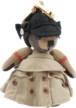 Burberry Femme, Accessoires, Beige, Taille: ONE Size Thomas Bear Keyring