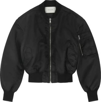 Entire studios Cropped Broad Bomber Jacket - - Jackets - Herren - Schwarzk - L