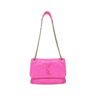 Saint Laurent Pre-owned Sac Niki Baby en cuir dagneau - Femme - Pre-owned - Rose - Taille: ONE Size