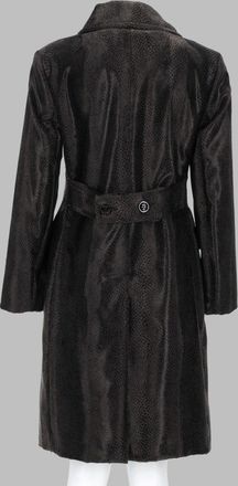 Palt&ograve; Double-Breasted Cotton-Viscose Trench Coat - Brown