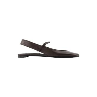 Toteme Ballerines &agrave; bride arri&egrave;re - Femme - Chaussures - Brun - Taille: 35 EU