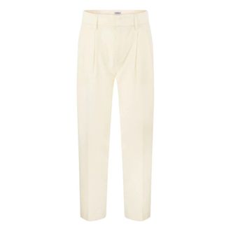 Dondup Homme, Pantalons, Blanc, Taille: W28 Pantalon Chino Ample Sheryl