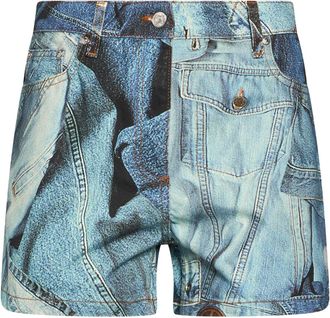 Moschino HOSEN & R&Ouml;CKE - Jeansshorts auf YOOX.COM