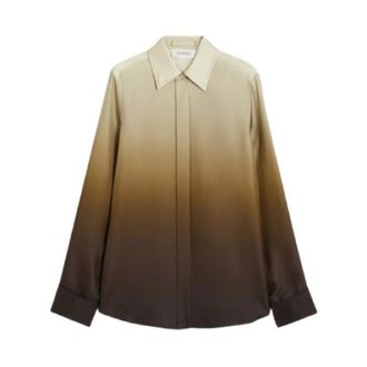 Sportmax Femme, Blouses et Chemises, Brun, Taille: 36 FR Ago Shirt