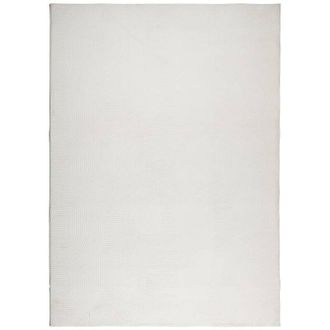 vidaXL Vidaxl - Tapis iza poils courts style scandinave crème 240x340 cm