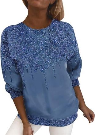 Generic Destockage Solde Du Jour Chemise Femme Rayures Chemisiers Femmes Elegants Hiver Pull Maille Chenille Sweat Femme Ample Sans Capuche Tunique Femme De F