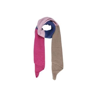 Pieces Blauer Schal- Recyceltes Polyester- Damen - - Accessories - Damen - Mehrfarbig - ONE SIZE