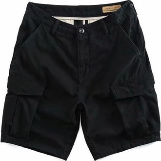 Generic 2025 Short Cargo Homme - Shorts Et Bermudas Travail Coton Ceinture Elastique Boardshort Grande Taille Pantalon Court S-4XL