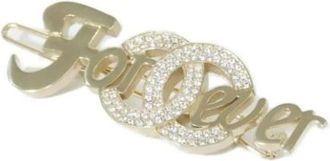 Chanel Barrette Pre-owned - Femme - Pre-owned - Jaune - Taille: ONE Size