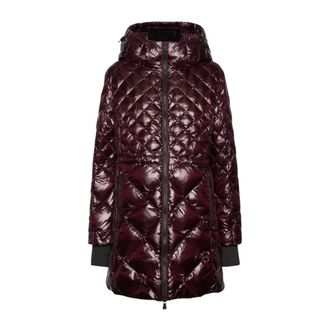 Elena Miro Langer Steppmantel aus Nylon - - Jackets - Damen - Lila - XL