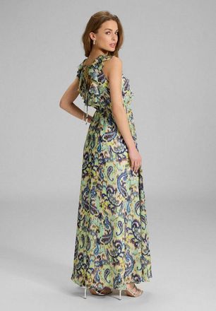 Swing Abendkleid Taillierter Schnitt mit augestelltem Rockteil