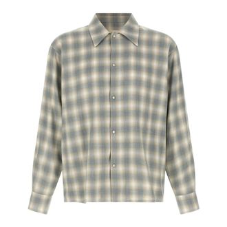 Second/Layer Check D&eacute;grad&eacute; Shirt - - Shirts - Herren - Grau - L
