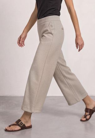 Street One Stoffhose STREET ONE, Damen, Gr. 32, L&auml;nge 26, saddle braun, Stoff, 82% Polyester, 11% Viskose, 7% Elasthan, unifarben, comfort fit 7/8-L&auml;nge, Hosen S