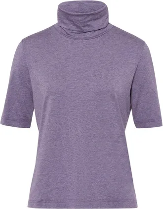 Peter Hahn Rollkragen-Shirt Peter Hahn lila