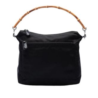 Gucci Pre-owned Bamboo Top Handle Satchel - - Pre-owned - Damen - Schwarzk - ONE SIZE