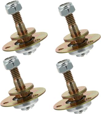 DOITOOL 4 Stück Teiliges Möbel Lager für Schaukelstuhl Hochpräzise Verbindungsschrauben Langlebiges Ersatzteil für Stabile Schwingstühle und Möbelverbindungen