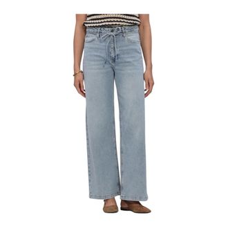 Modstr&ouml;m IsoldeMD Solid Pants - - Jeans - Damen - Blau - XL