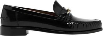 Ferragamo Femme, Chaussures, Noir, Taille: 38 1/2 EU Harry Mocassins