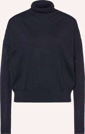 Arket Arket Rollkragenpullover Aus Merinowolle blau