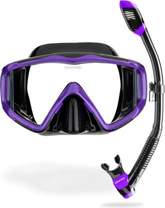 Cressi Pano 3 & Supernova Dry, Black/Purple