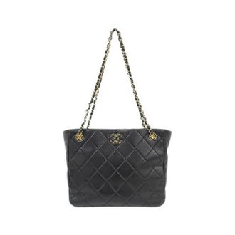 Chanel Pre-owned Lambskin Schultertasche - - Pre-owned - Damen - Schwarzk - ONE SIZE