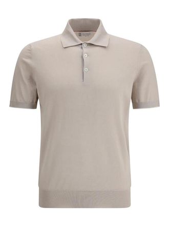 Brunello Cucinelli Polo - Beige
