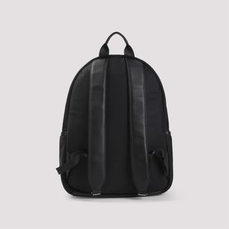 Ami Rucks&auml;cke - Black Polyamide Backpack With Subtle Logo - Gr. unisize - in Schwarz - f&uuml;r Damen