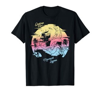 Disney Peter Pan Mermaid Lagoon Gradient T-Shirt