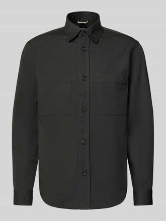 HUGO BOSS Relaxed Fit Hemdjacke aus reiner Baumwolle Modell H-OWEN-K-2PP-261