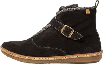 El Naturalista Damen N5349 Koralle Oxford-Stiefel, Schwarz, 37 EU Weit