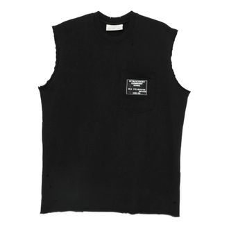 Song for the Mute Academy Sleeveless Tee - - Tops - Herren - Schwarzk - XS