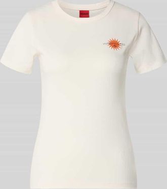 HUGO BOSS Regular Fit T-Shirt aus reiner Baumwolle Modell DELORIS_5