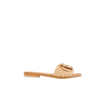 Cosmoparis Femme, Chaussures, Beige, Taille: 40 EU Mules plates Luce