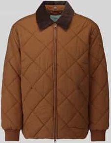Selected Regular Fit Steppjacke aus Nylon mit Cordkragen