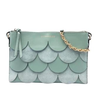 Burberry Sac bandouli&egrave;re Pre-owned - Femme - Pre-owned - Vert - Taille: ONE Size
