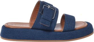 Baldinini Femme, Chaussures, Bleu, Taille: 40 EU Denim Mule