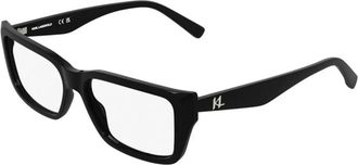 Karl Lagerfeld Femme, Accessoires, Noir, Taille: 55 MM Kl6212 001 Optical Frame