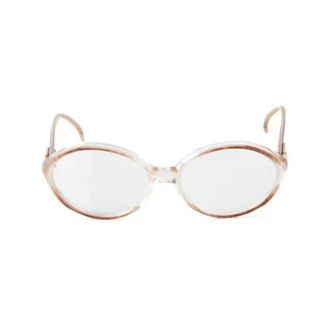 Saint Laurent Pre-owned Acetat sonnenbrillen - - Pre-owned - Damen - Beige - ONE SIZE