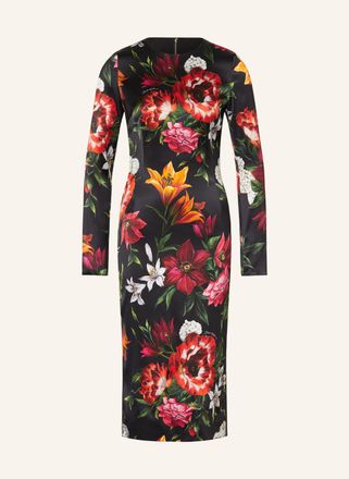 Dolce & Gabbana Etuikleid Aus Satin rot