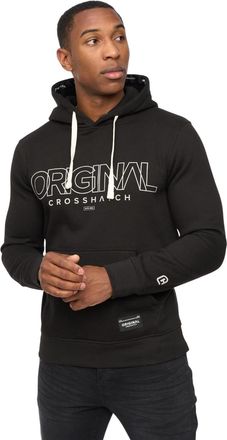 Crosshatch Carrimoore Kapuzenpullover f&uuml;r Herren (Schwarz)