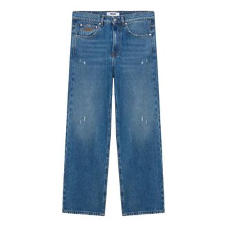 Msgm 4040Mp236L Wide Jeans - - Jeans - Herren - Blau - L