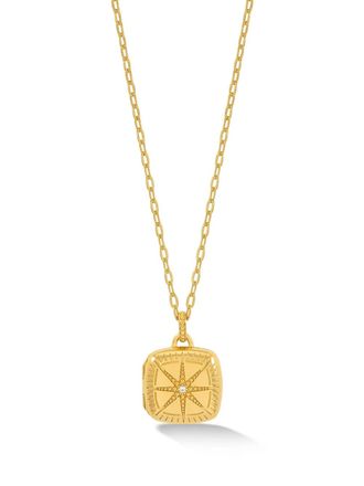 Dower & Hall collier Stellar à pendentif talisman - Or