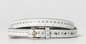 Moschino Ceinture r&eacute;glable en cuir synth&eacute;tique avec imprim&eacute; graphique