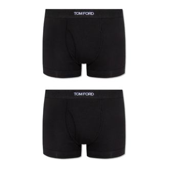 Tom Ford Homme, Sous-v&ecirc;tements, Noir, Taille: XL Boxers de marque deux-pack